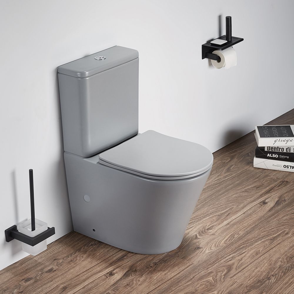 Elegantes Wc Mit Aufgesetztem Spulkasten Ebenbild