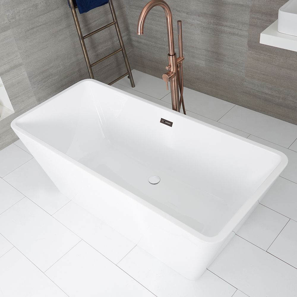 Freistehende Badewanne Eckig